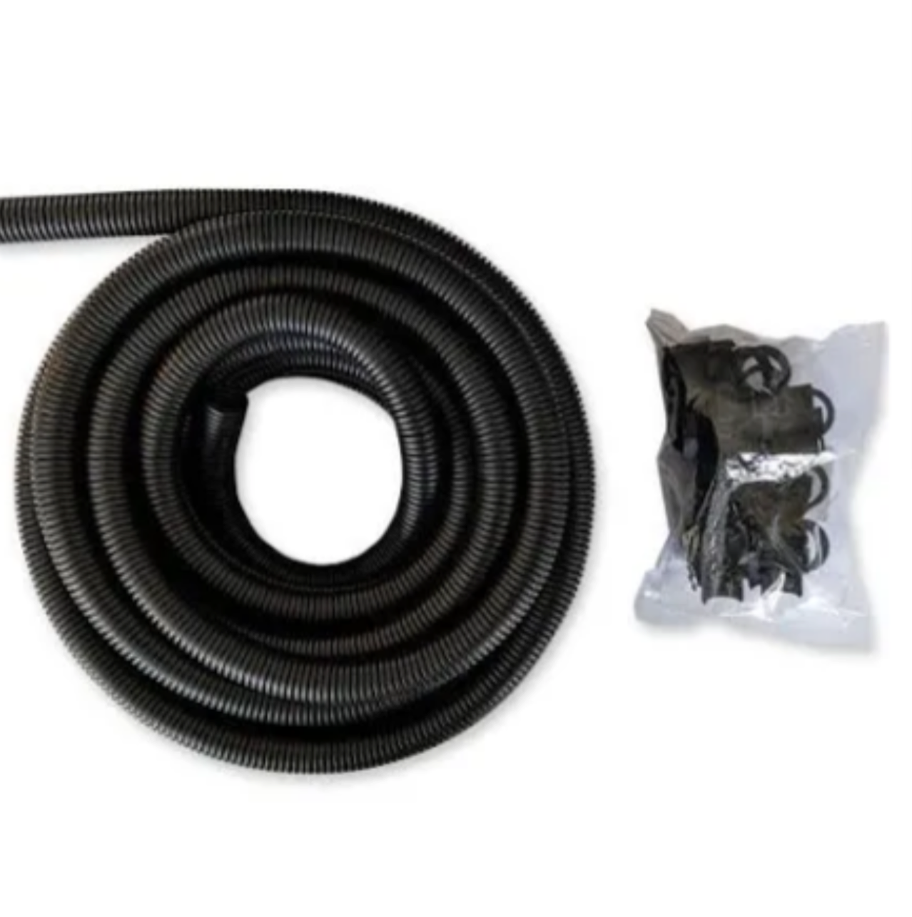9) FLEXIBLE CONDUIT KIT 10MTR C/W X10 GLANDS BLACK 20mm – SPARKSAVER